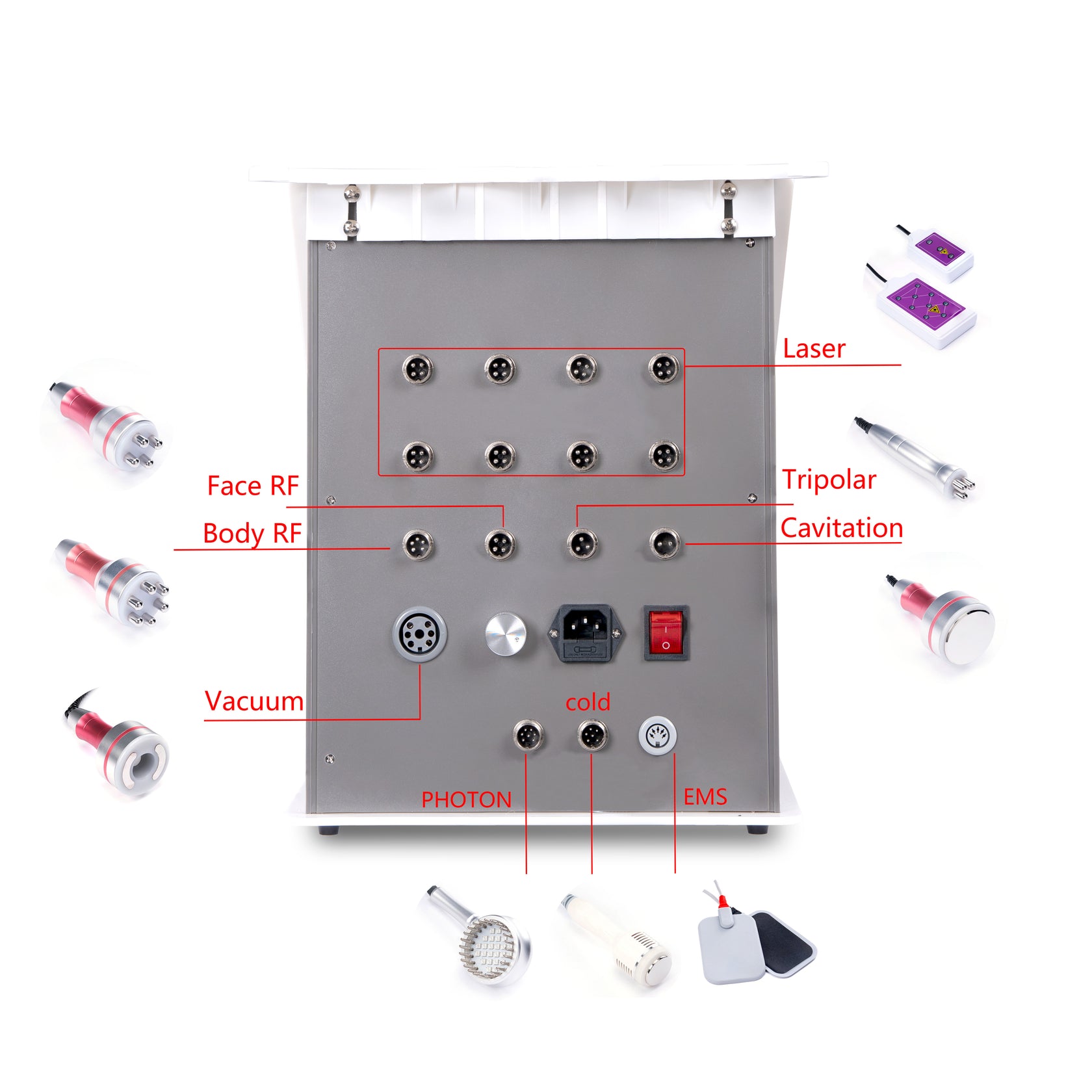 Fat Blaster 9 in 1 Lipo Laser Cavitation Machine | Professional 40K ...