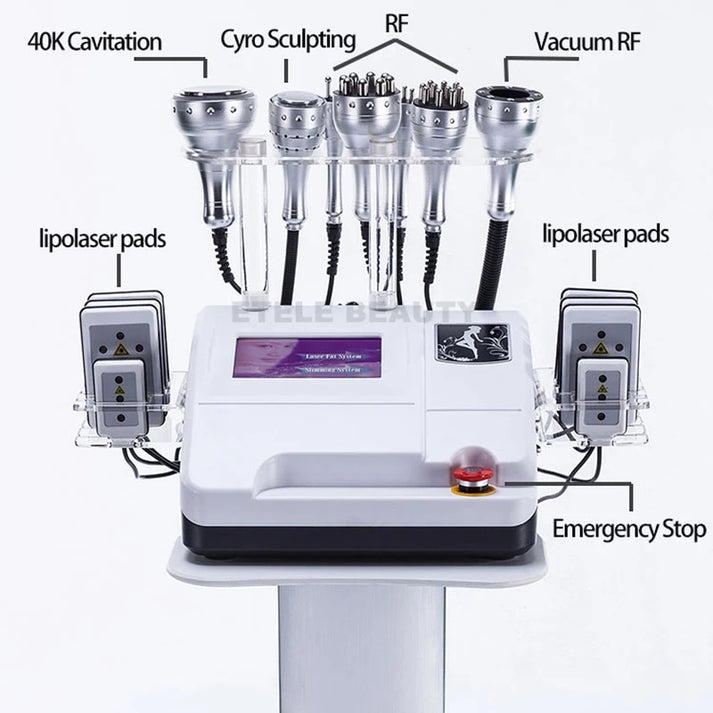 9 in 1 Cavitation Lipo Laser Body Sculpting Machine | RF Skin ...