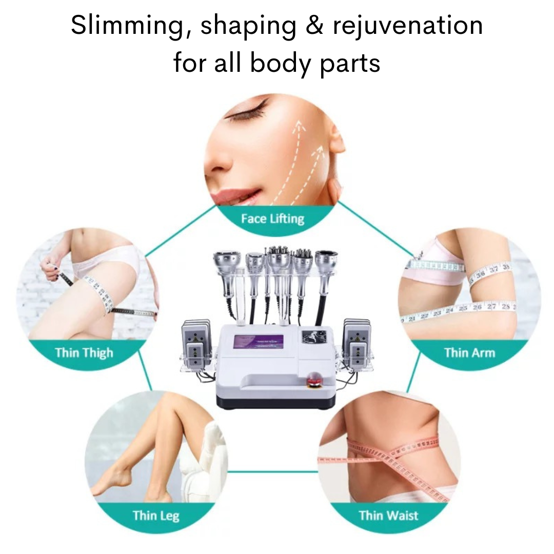 9 in 1 Cavitation Lipo Laser Body Sculpting Machine | RF Skin ...